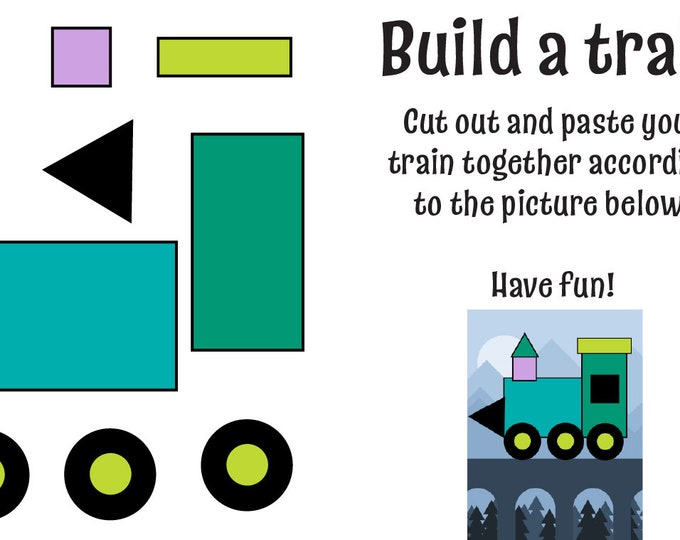 Printable Speedboat Craft Template | Transportation Craft | Color, Cut ...