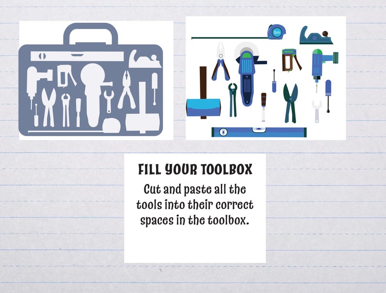 Fill Your Toolbox Kids Printable Craft Instant Download - Etsy