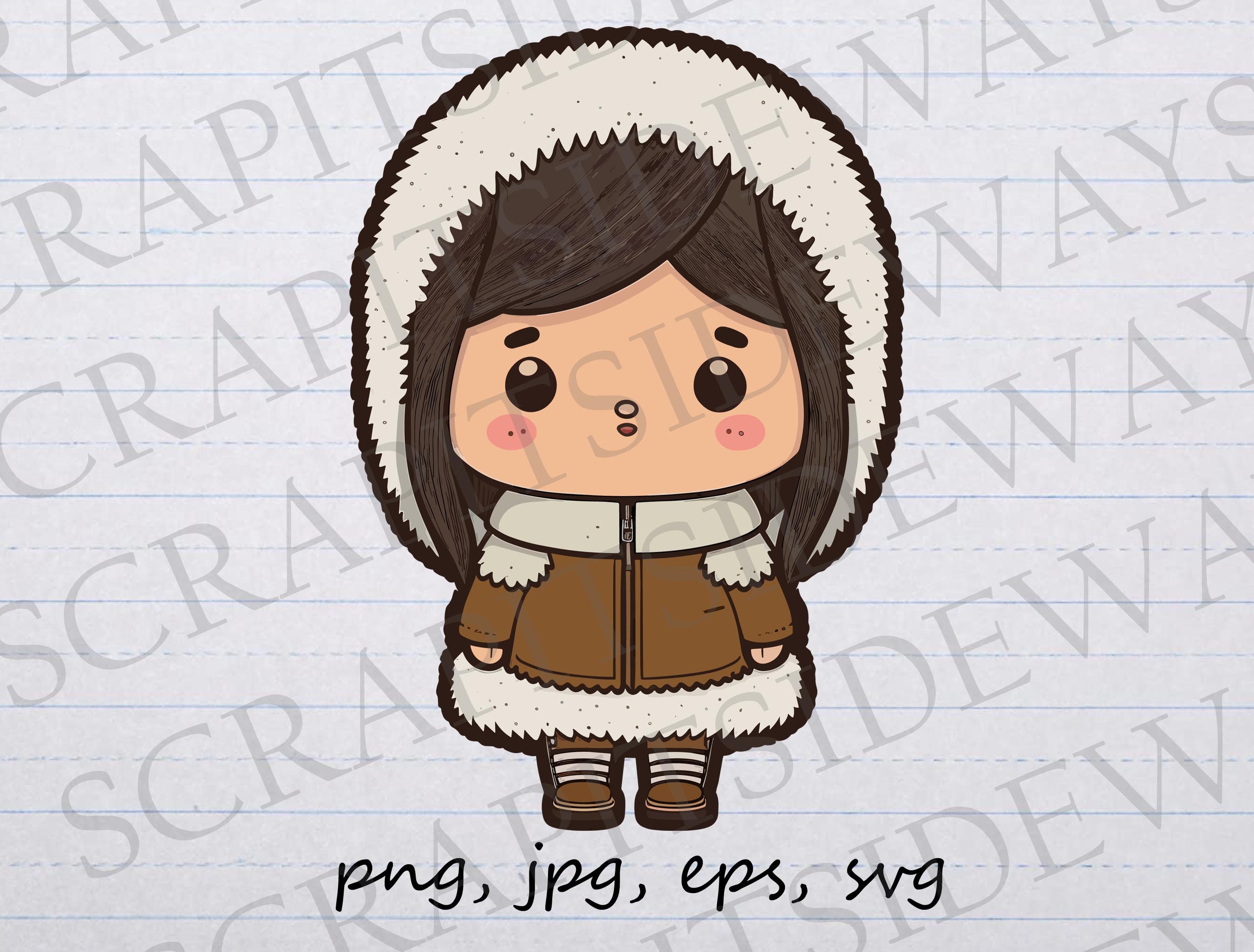 Cartoon Eskimo
