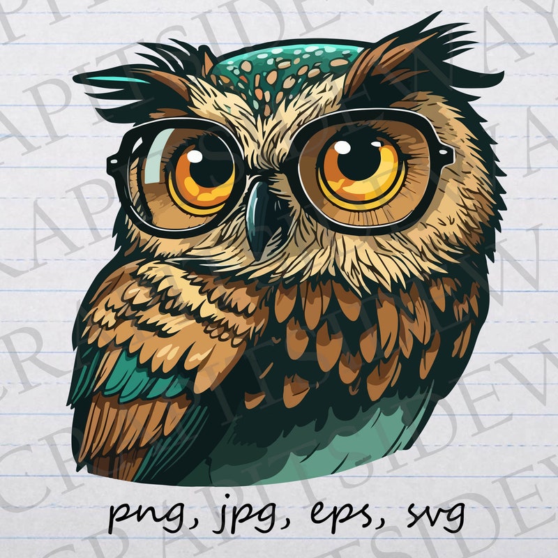 Hipster Owls - Etsy