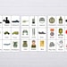 Set of 27 Military Army Flashcards Vocabulary Words Printable Instant ...
