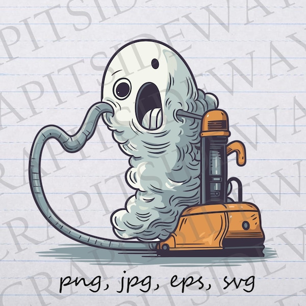 Ghost Vacuum Png - Etsy