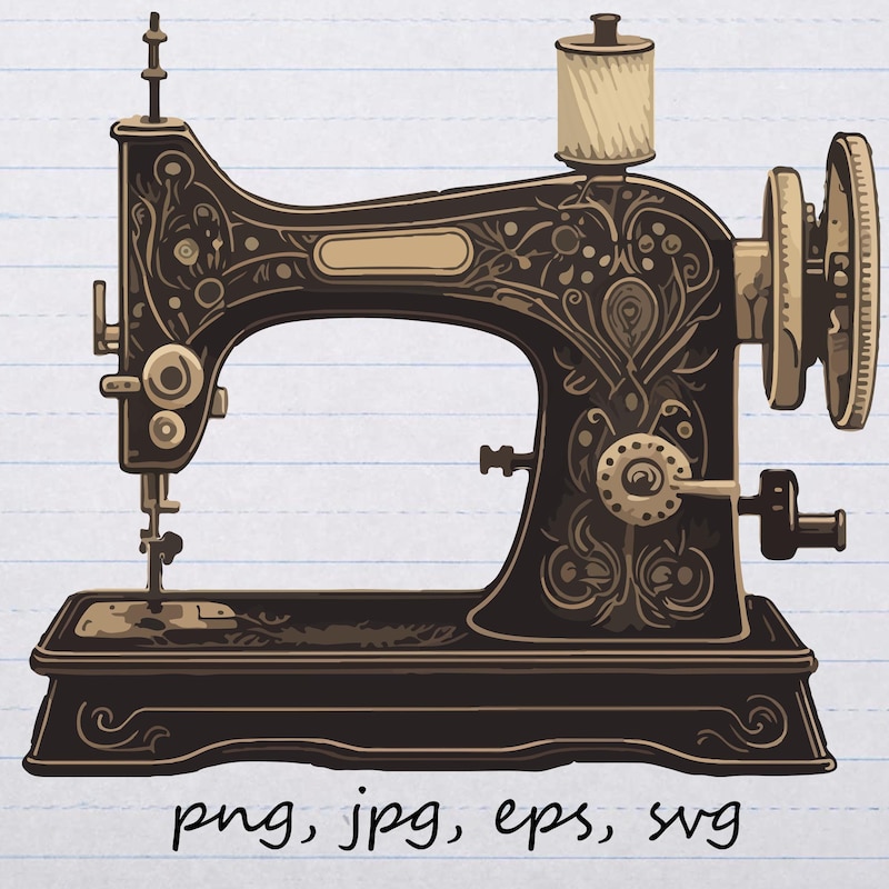 Vintage Sewing Machine - Etsy