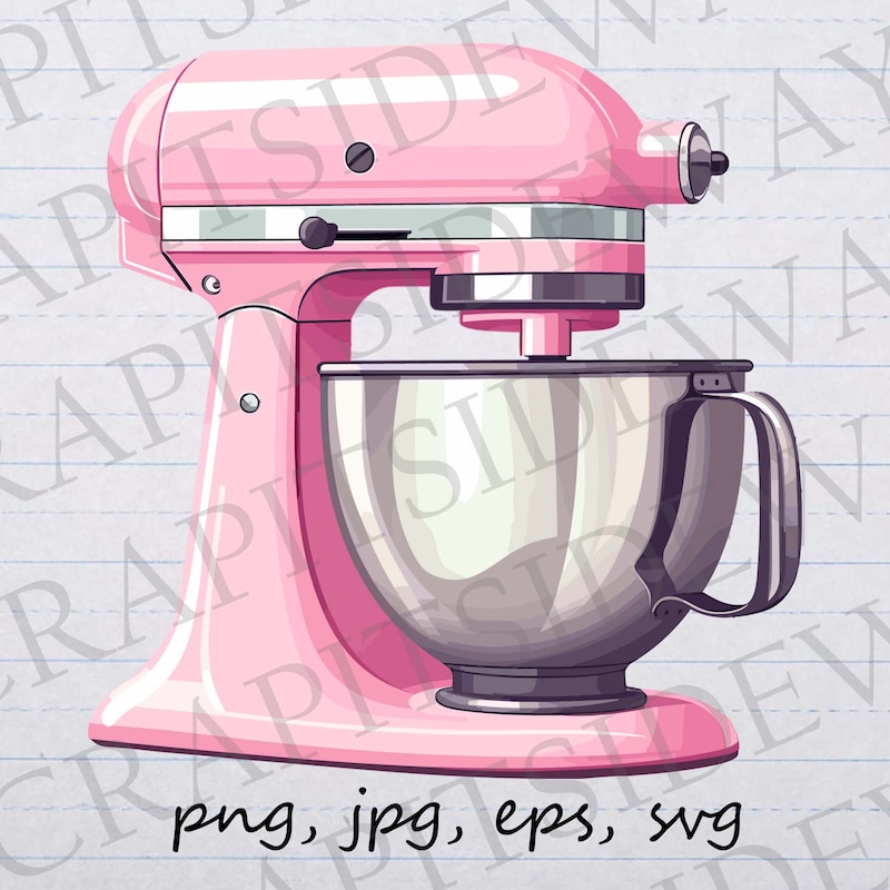 Stand Mixer Clipart - Etsy