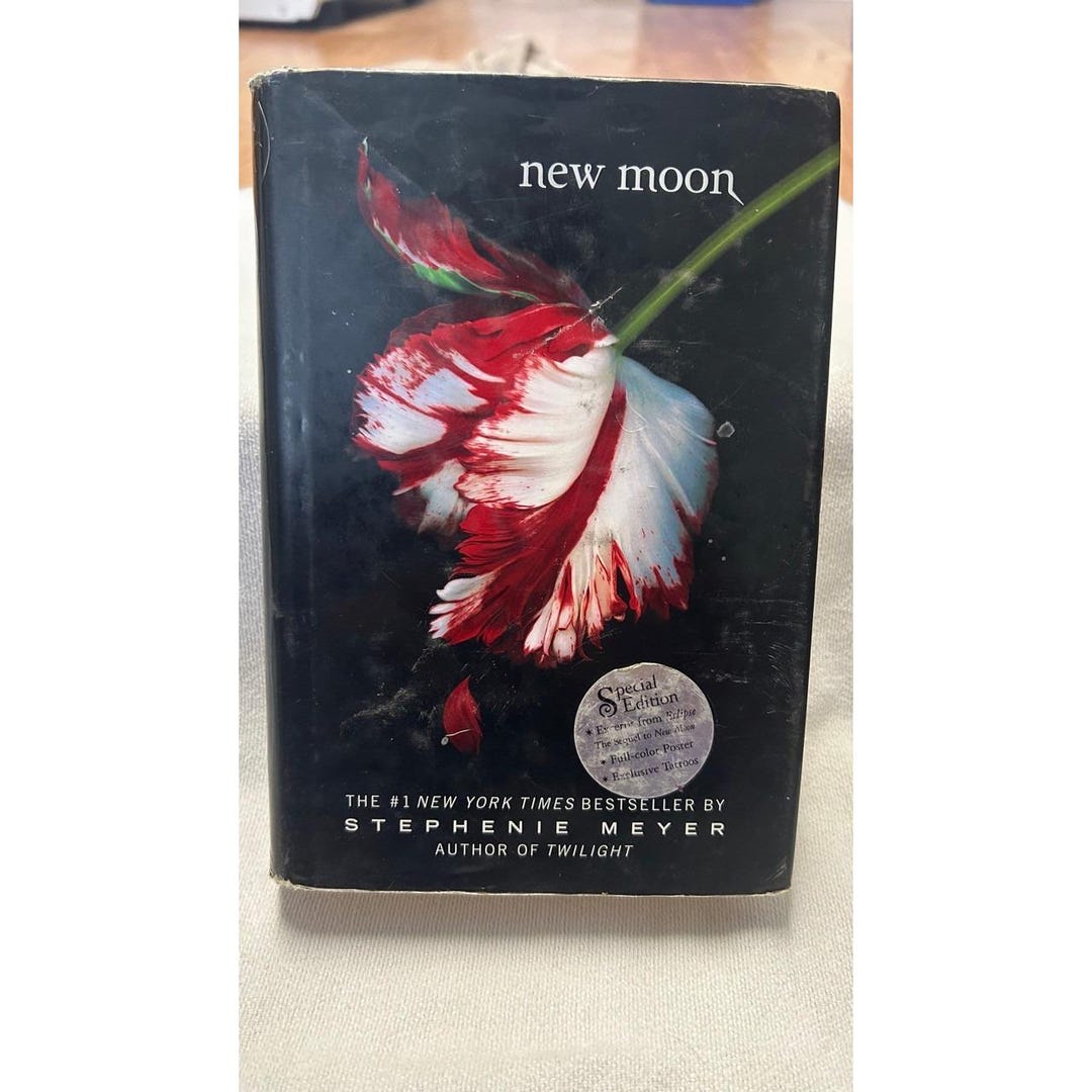 New Moon Special Edition Twilight Saga Book 2 Stephenie Meyer Hardcover ...