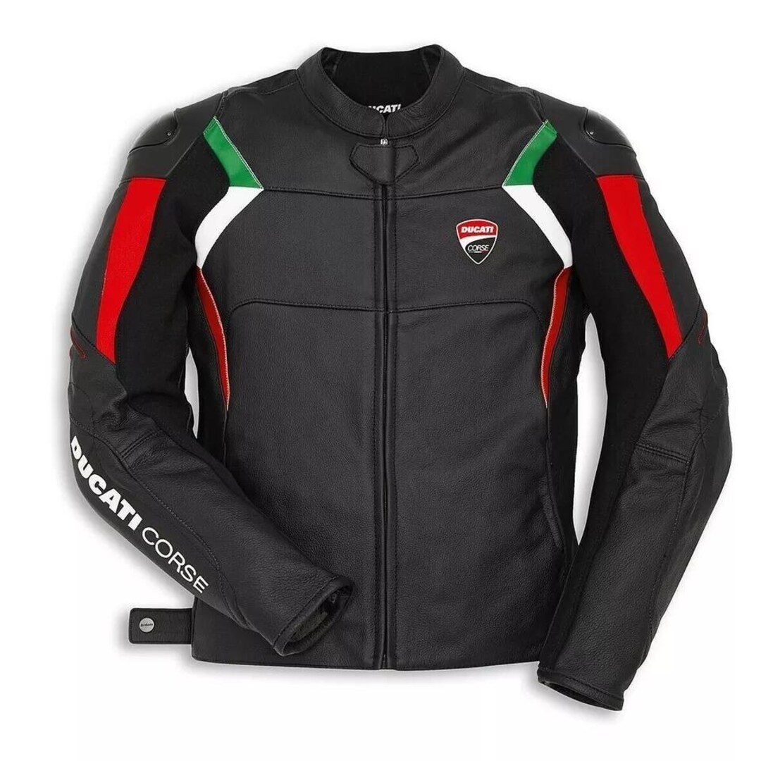 Ducati Motorcycle Leather Riding Jacket Motorbike Racing Jackets - Etsy