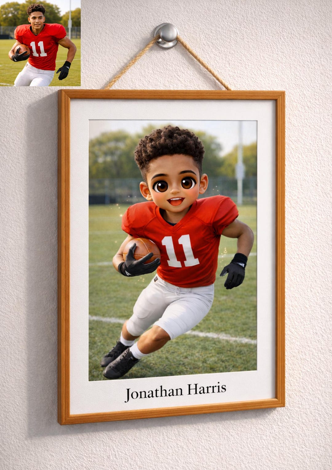 Personalized Cartoon Portrait From Photo | Custom Illustration ...