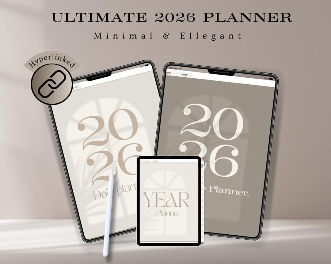 2026 Digital Life Planner for Women, Daily, Weekly & Monthly Planning ...
