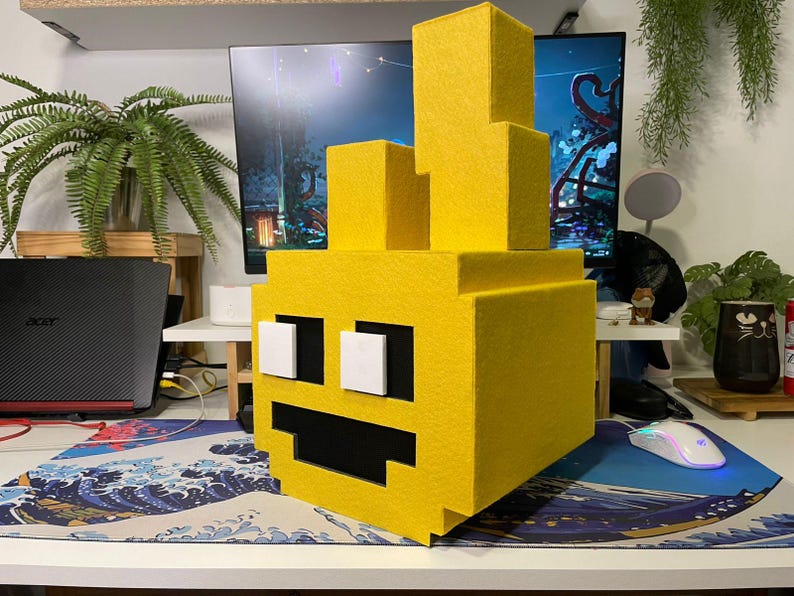 SPRINGTRAP/SPRINGBONNIE HEAD 8 Bit Pixel - Etsy New Zealand