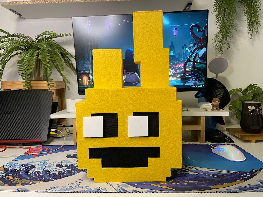 SPRINGTRAP/SPRINGBONNIE HEAD píxeles de 8 bits - Etsy España