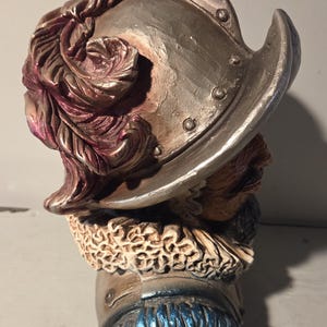 Vintage Spanish Conquistador Chalkware Bust Universal Statuary Corp ...