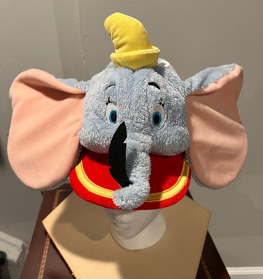 Disney Parks Hat Dumbo Plush Character Cap - Etsy