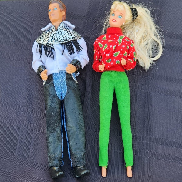 Barbie and Ken - Etsy
