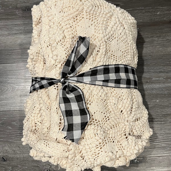 Crochet Coverlet - Etsy