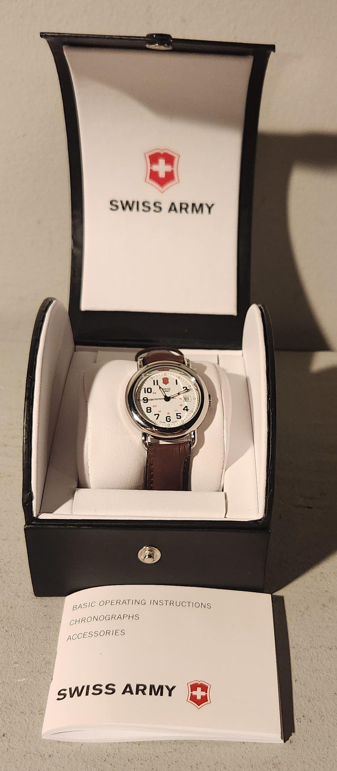 Vintage Watch Victorinox Swiss Army Cavalry Watch With New Battery ...