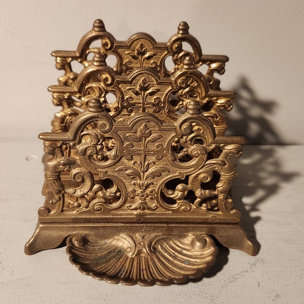 Brass Letter Holder - Etsy