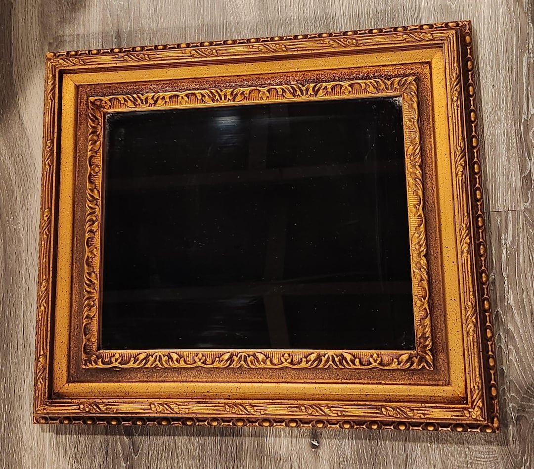 Vintage Mirror Syroco Art Resin - Etsy