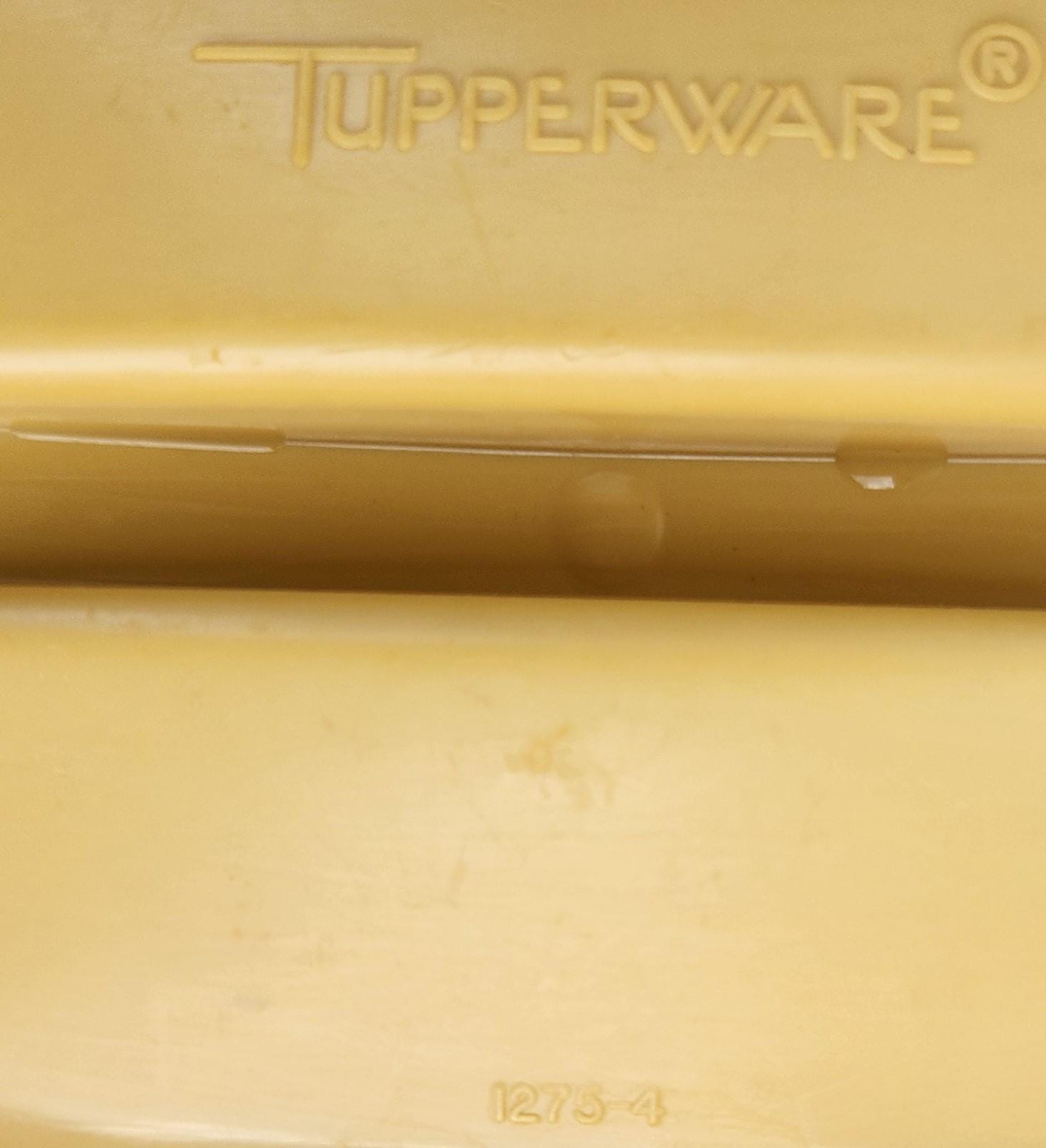 Vintage 70s Gold Tupperware Oblong Oval Covered Casserole Dish With Lid ...