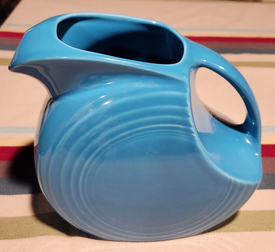 Fiestaware Pitcher 67 OZ Large Fiesta Peacock Color - Etsy
