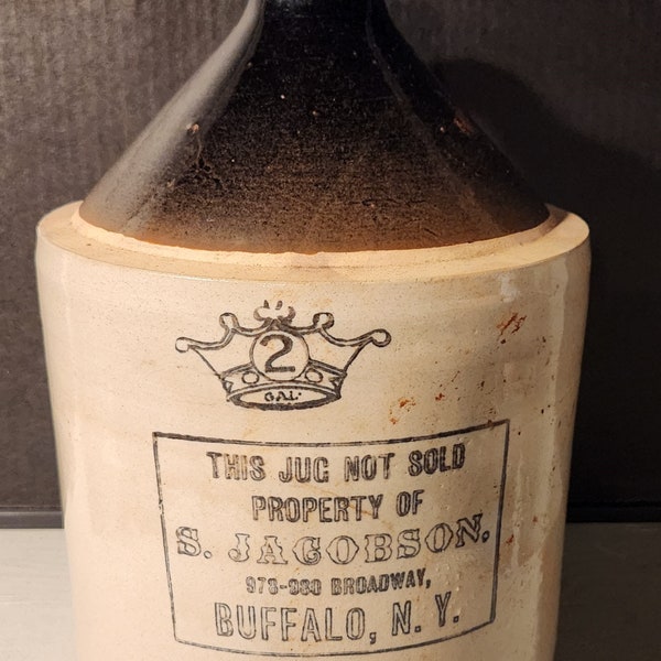 Brown Whiskey Jug - Etsy