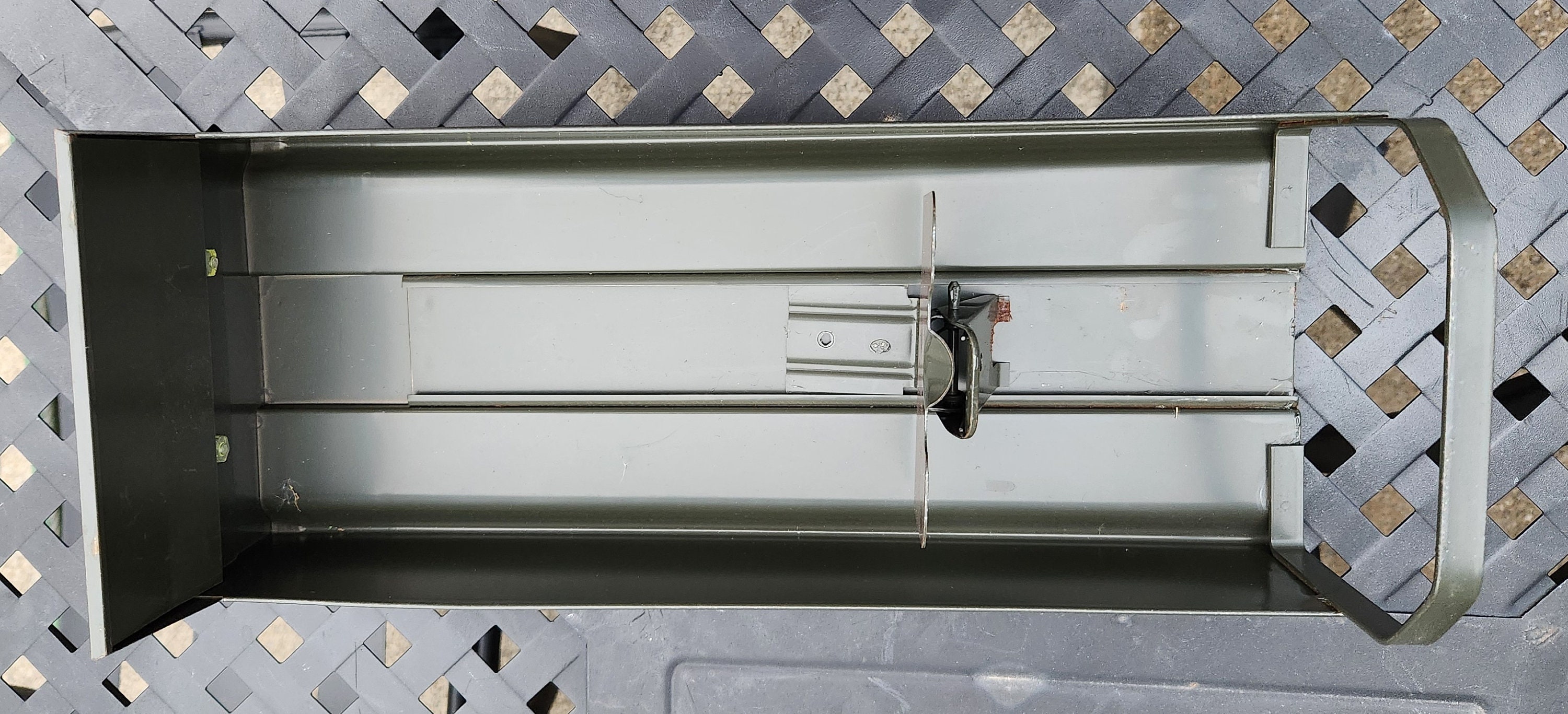 Vintage Industrial Cole Steel Index Card File Cabinet Industrial Green ...