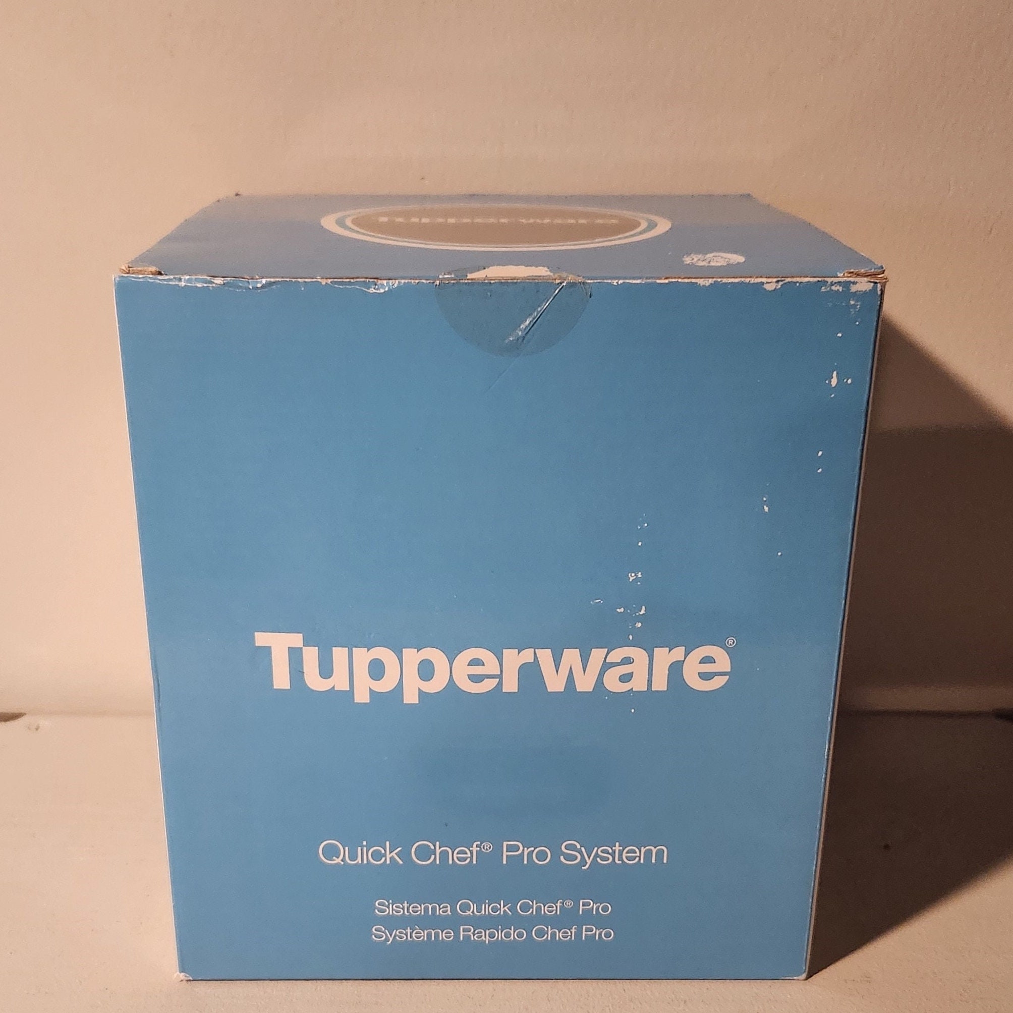 Tupperware Quick Chef Pro System Blue New in Box - Etsy