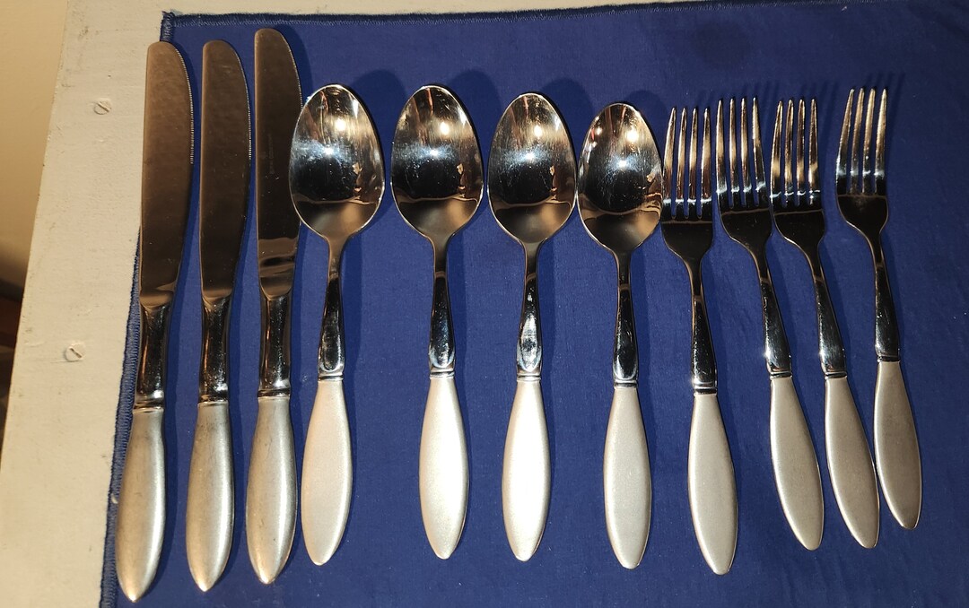 Royal Doulton Silverware Stainless Steel Maestro Pattern 11 Pieces - Etsy