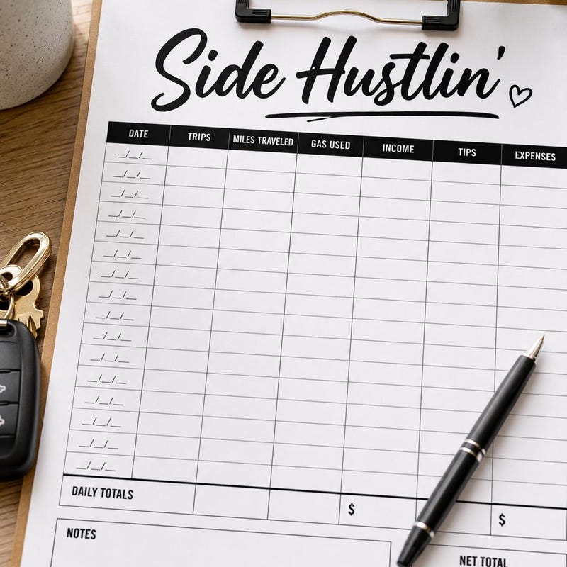 Tip Log Sheets Printable - Etsy