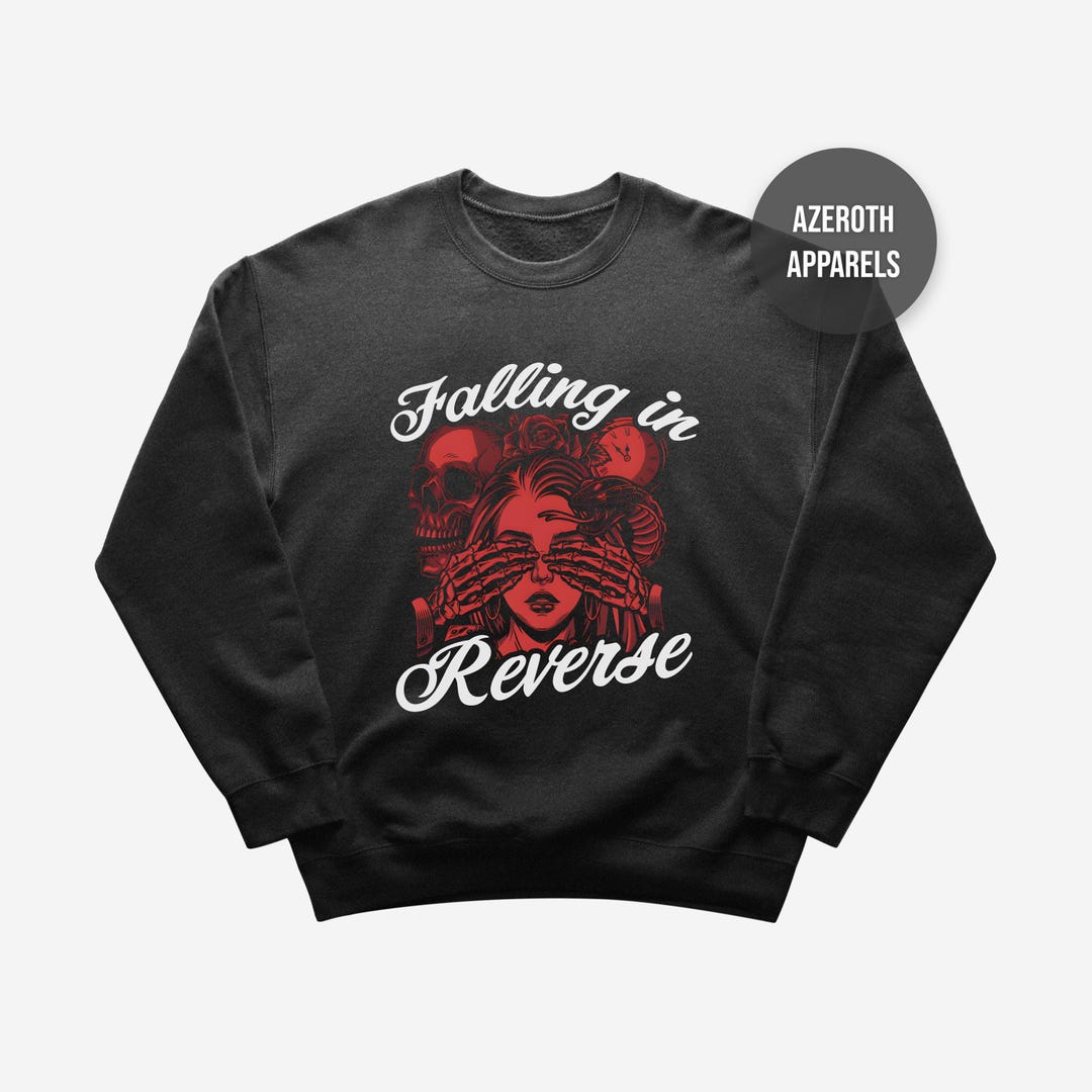 Falling in Reverse Sweatshirt - Metal Music Sweatshirt - Coming Home ...