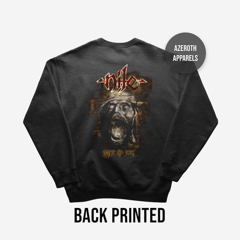 Nile Hoodie - Metal Music Hoodie - in Their Darkened Shrines Album ...