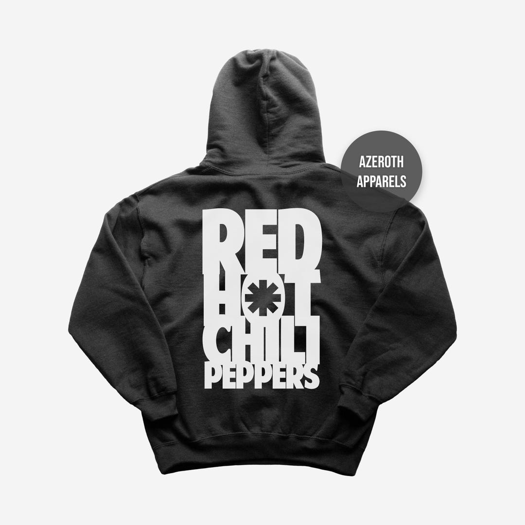 Red Hot Chili Peppers Hoodie - Rock Music Hoodie - Mother's Milk Album ...