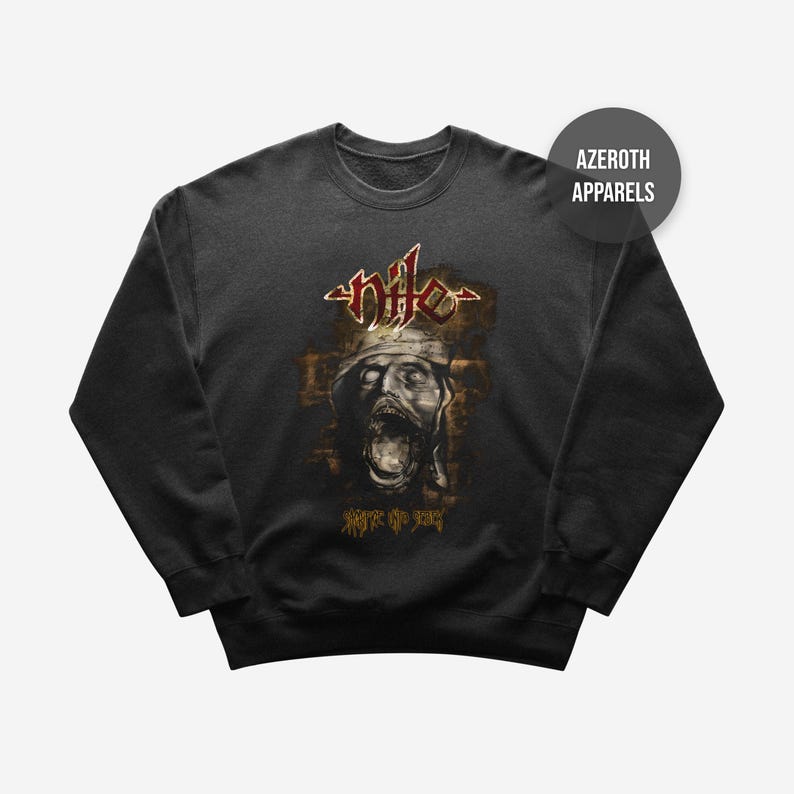 Nile Hoodie - Metal Music Hoodie - in Their Darkened Shrines Album ...