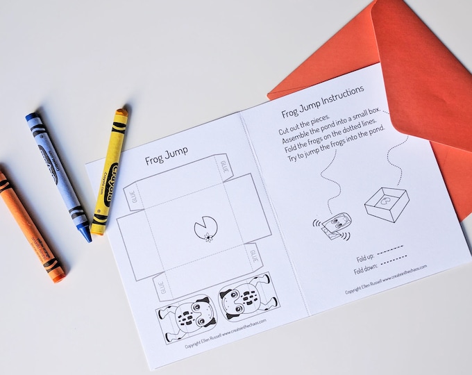 Kids Snail Mail Kit Printable Crafts to Mail - Etsy
