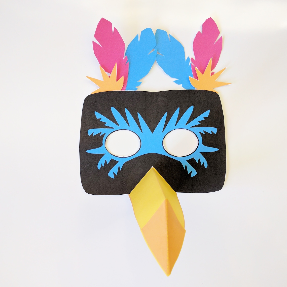 Printable Toucan Mask for Kids - Etsy