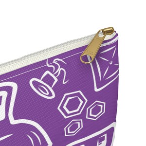 Purple Kids Robot Pencil Pouch - Etsy