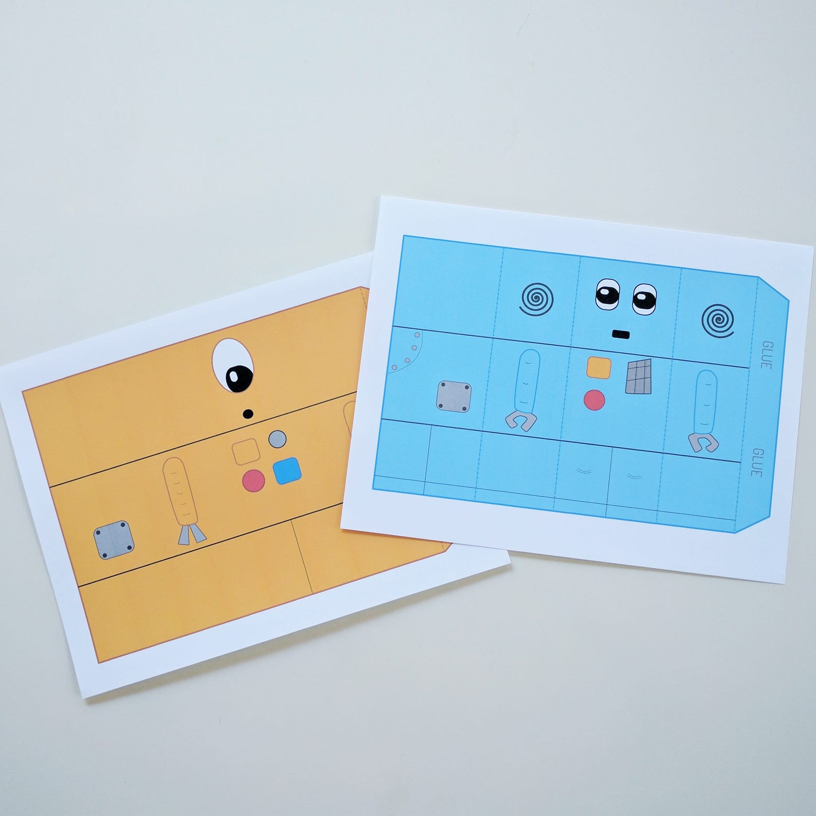 Large Papercraft Robots - Etsy