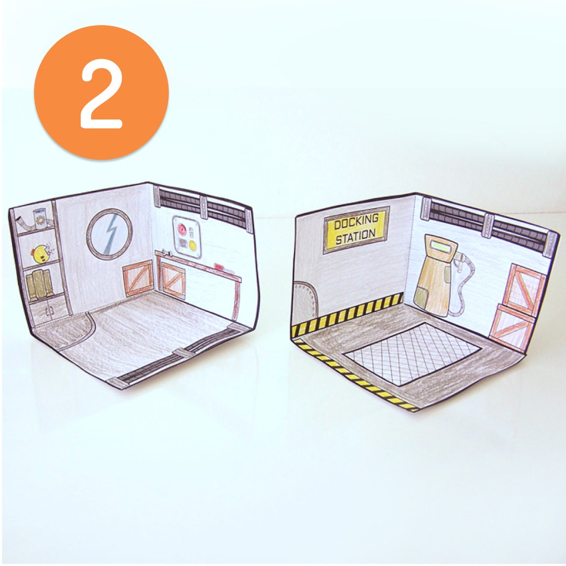Printable Robot Craft Pack - Set of 5 Robot Papercrafts - Etsy