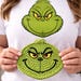 Festive Amigurumi Grinch Coaster Crochet Pattern - Instant Download ...
