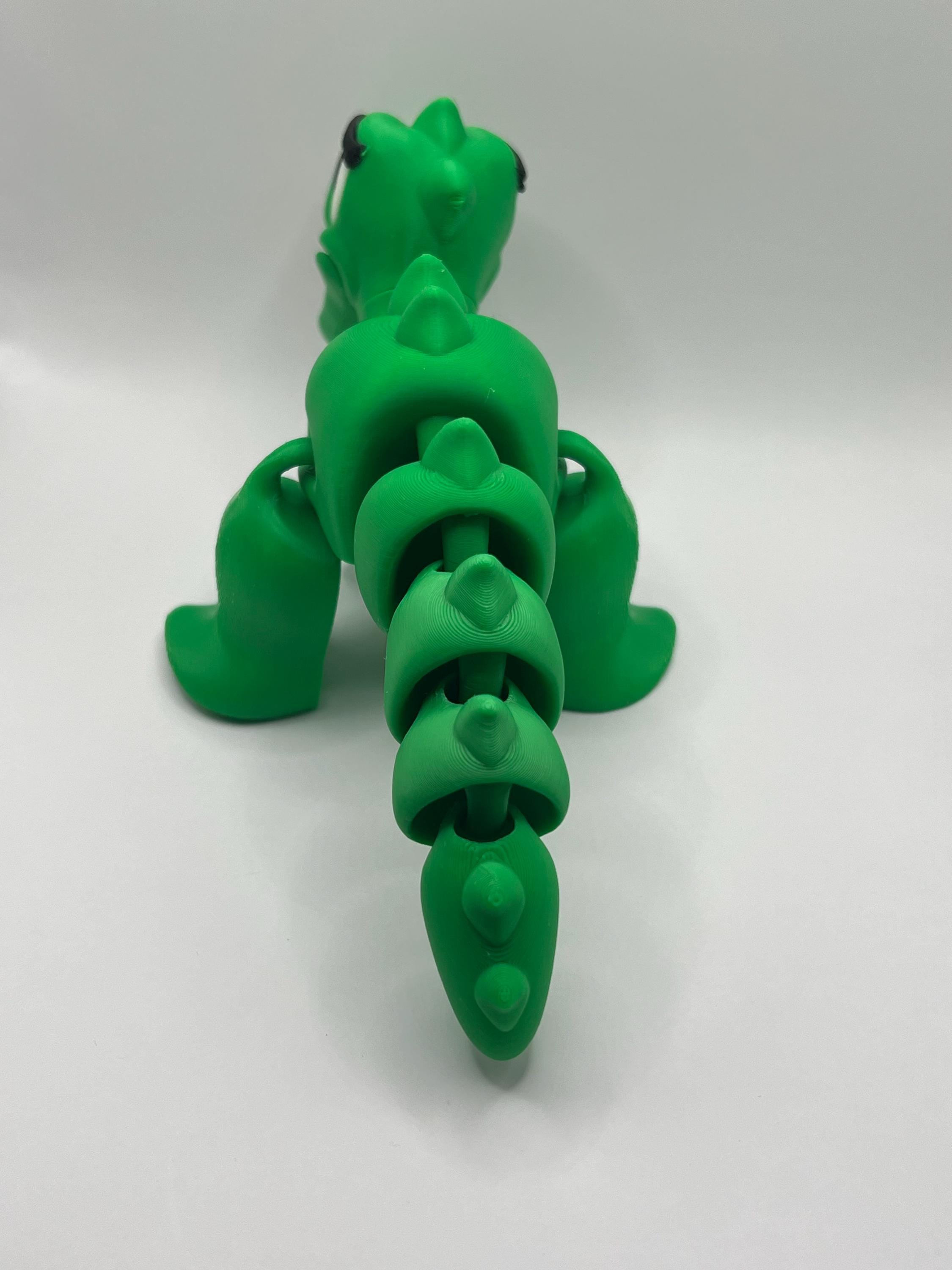 Articulated Dinosaur Fidget – 3D Printed Flexi T-rex | Interactive ...