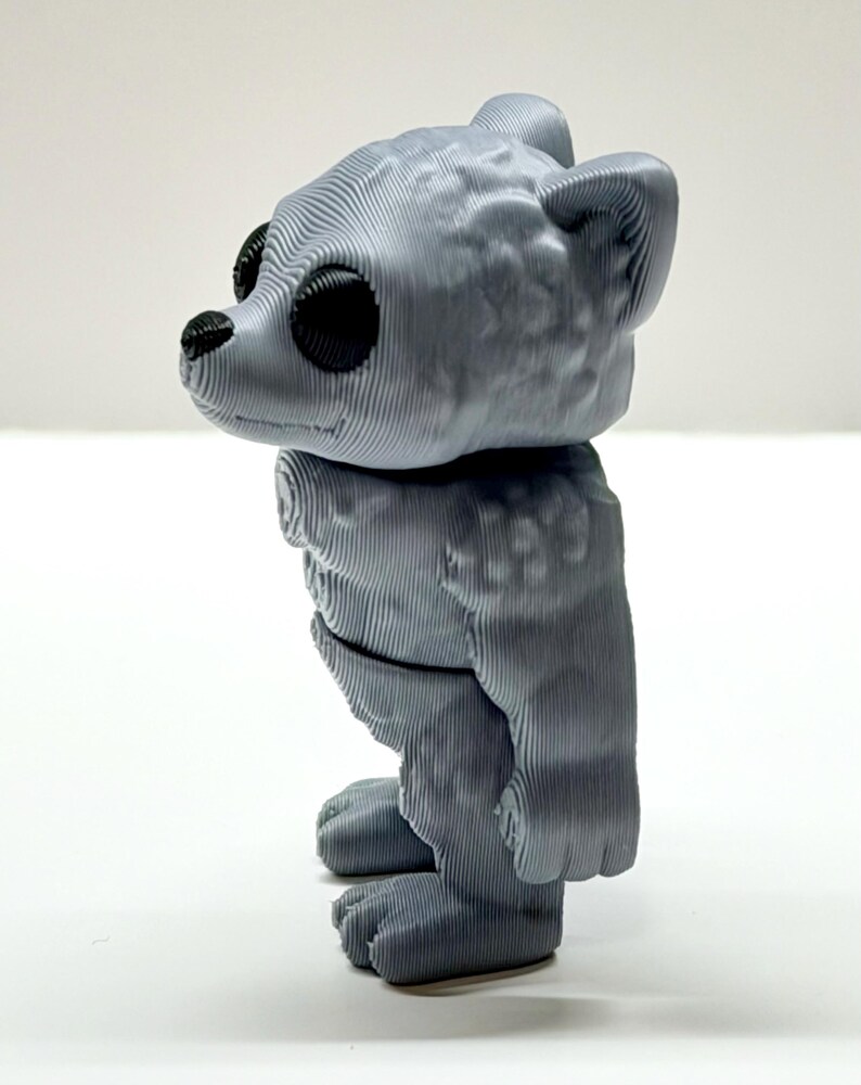 Werewolf Figurine | 3D Printed Werewolf Desk Decor | Monster Art Toy ...