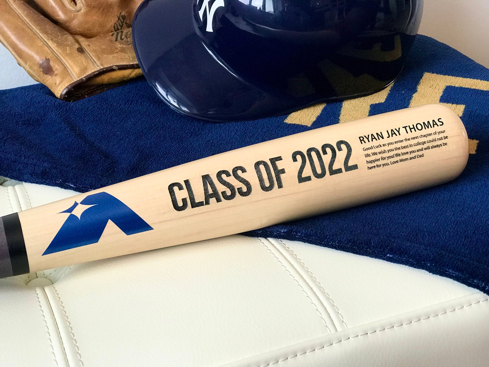 Graduation Gift Engraved Baseball Bat Commencement | Etsy