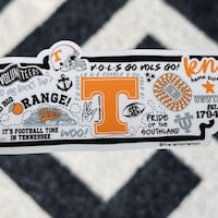 Tennessee Volunteers 3" Premium Vinyl Decal Licensed NCAA Set of 2 - Etsy