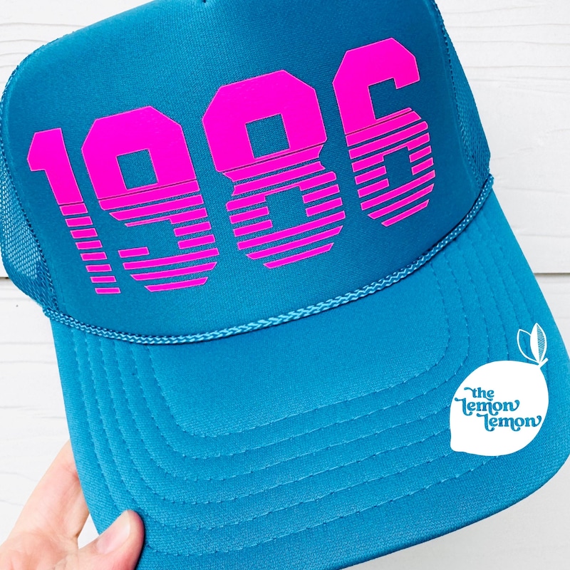 Neon Trucker Hat - Etsy