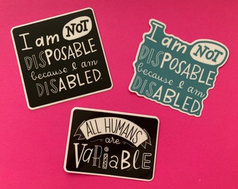 Disability Pride Sticker - Etsy