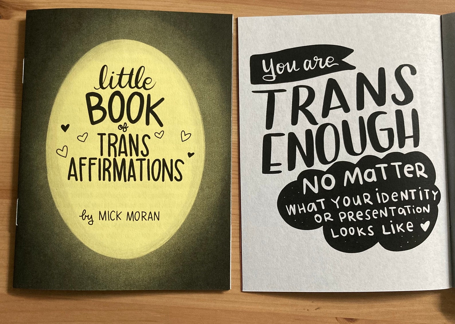 Little Book of Trans Affirmations Zine print - Etsy
