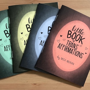 Little Book of Trans Affirmations Zine print - Etsy