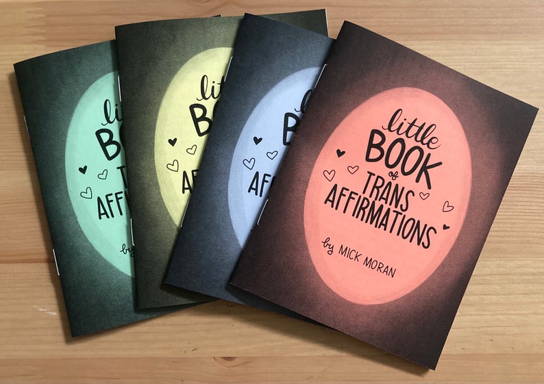 Little Book of Trans Affirmations Zine print - Etsy