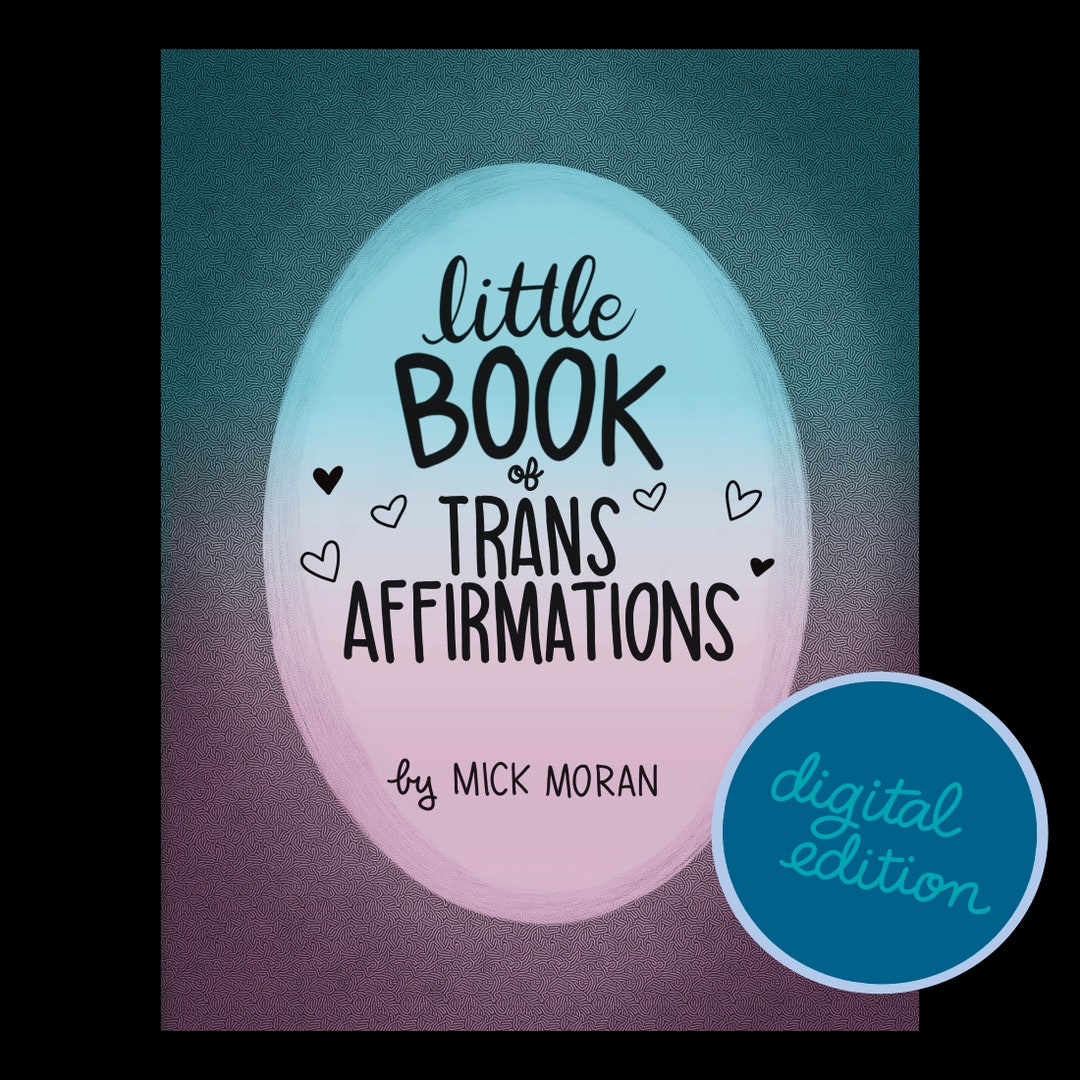 Little Book of Trans Affirmations Zine digital Screen Reader - Etsy