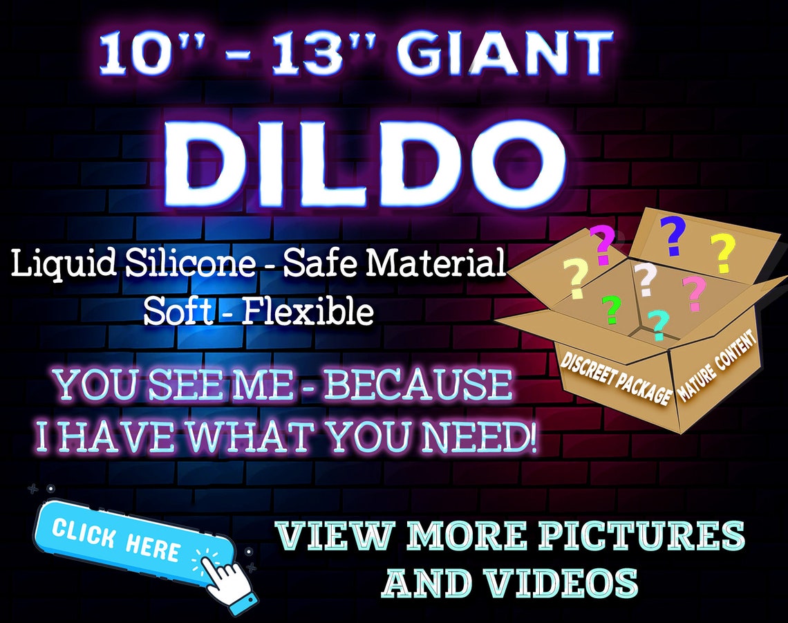 13in Giant Realistic Dildo Huge Dildo Large Dildo Ultra Etsy