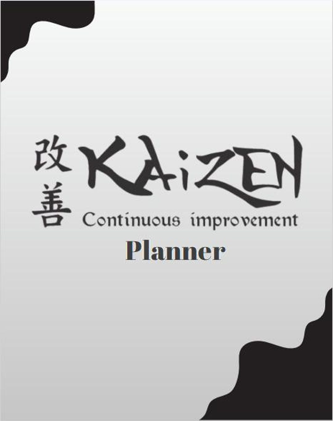 Kaizen Planner Printable | Daily Improvement Journal (digital Download ...